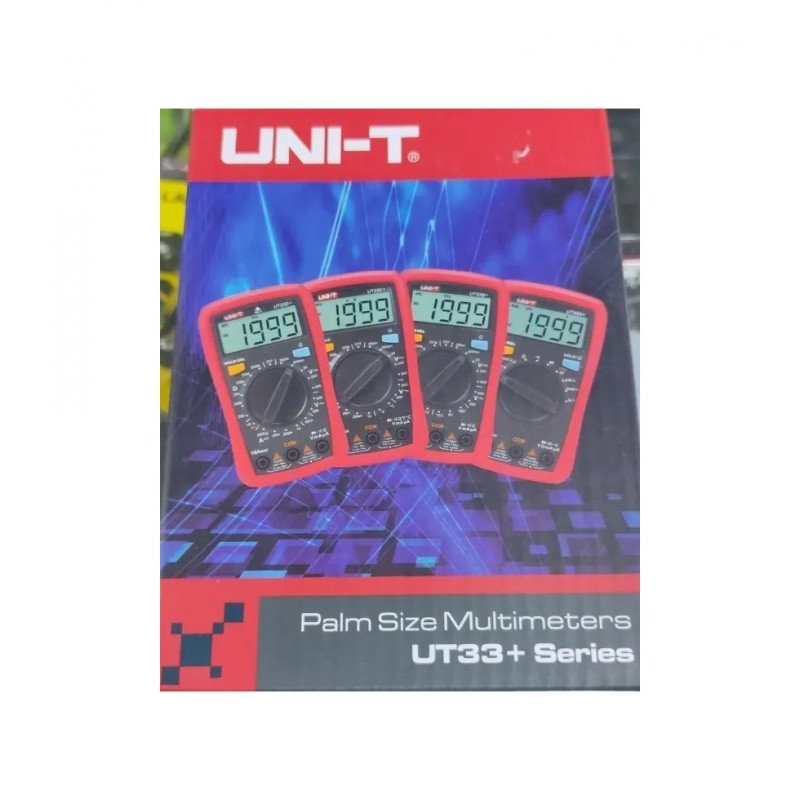 MULTÍMETROS DIGITAL UNIT UT-33C+