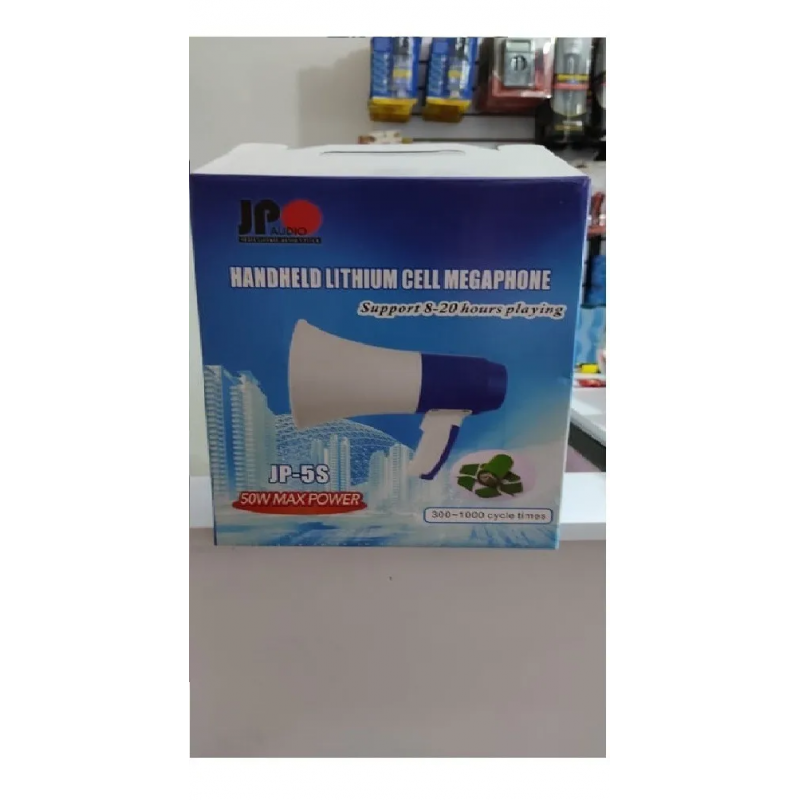 Megáfono Recargable Sirena, Grabador, Perifoneo 50w